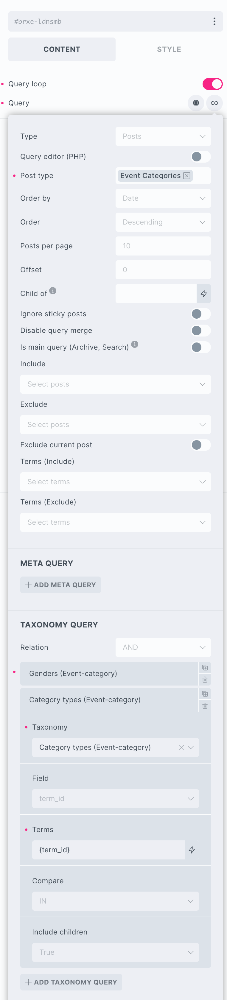WAIT 2 Taxonomies In Taxonomy Query Not Working Bugs Bricks