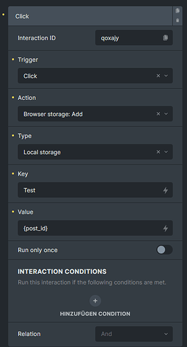 Interactions Save Browser Storage Value In Array Feature Requests Improvements Bricks
