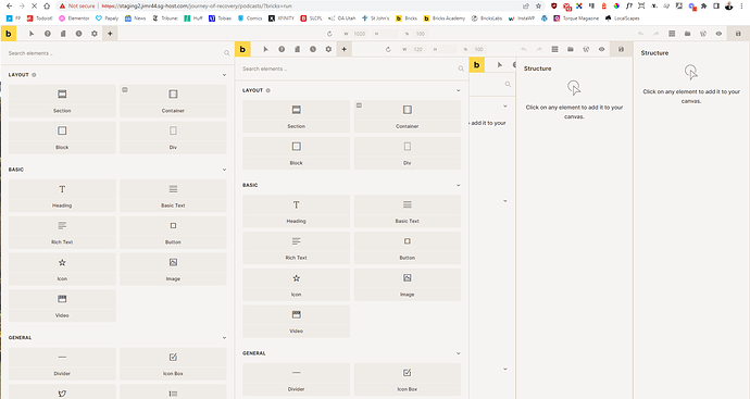 No Bug Editor Displays Editor Instead Of Page Bugs Bricks Community Forum