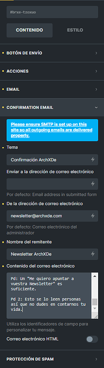 SOLVED: Forms confirmation email bug? - Bugs - Bricks Community Forum