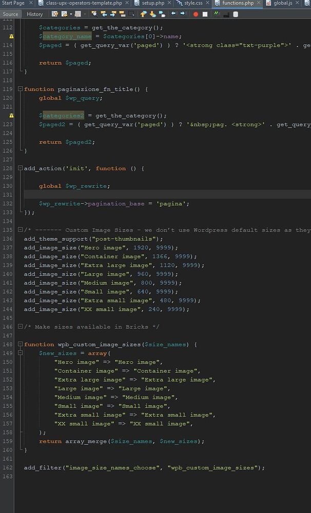 Custom Image Sizes: Cheat Sheet - #25 by ninmorfeo - How To - Bricks Community Forum