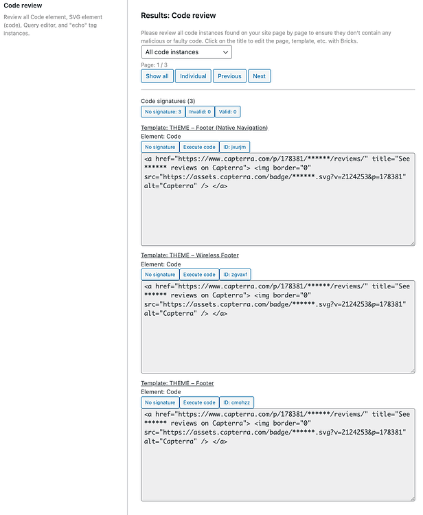WAIT: Can't Run Regnerate Code Signatures - Bugs - Bricks Community Forum