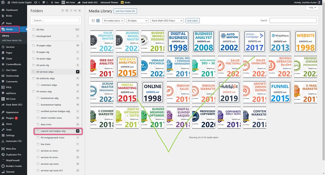 No Bug Svg Are Not Shown In Bricks Editor For Insert Media But All Svgs Are Shown In Media 
