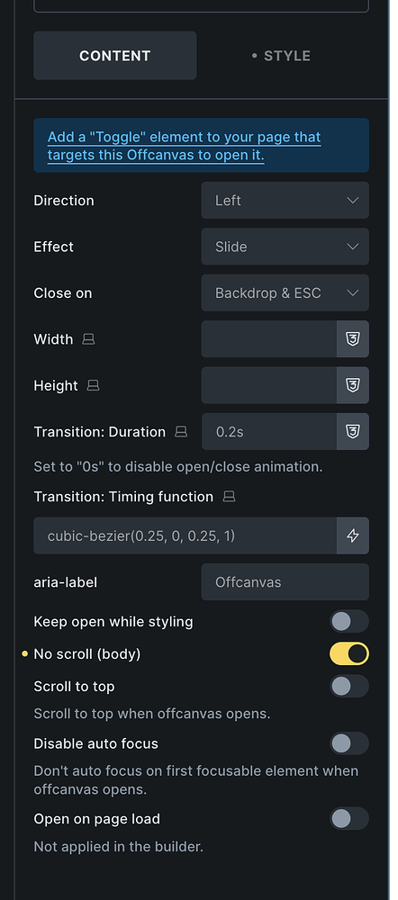 NO BUG: Offcanvas "no scroll (body)" not work on iphone chrome browser - Bugs - Bricks Community ...