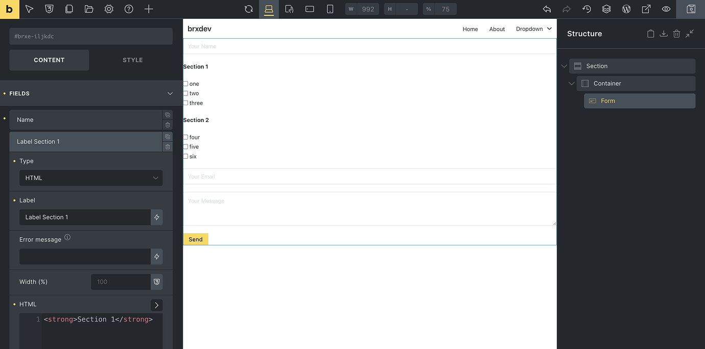 Checkboxes Not Displaying Properly Bricks Community Forum