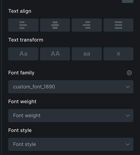 NO BUG: Custom font replacement issue? - Bugs - Bricks Community Forum
