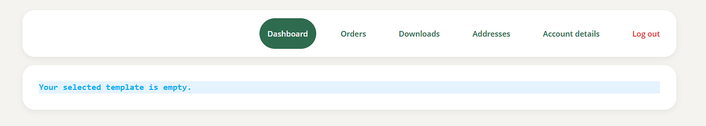 WAIT: Woocommerce Dashboard Template is Empty - Bugs - Bricks Community ...