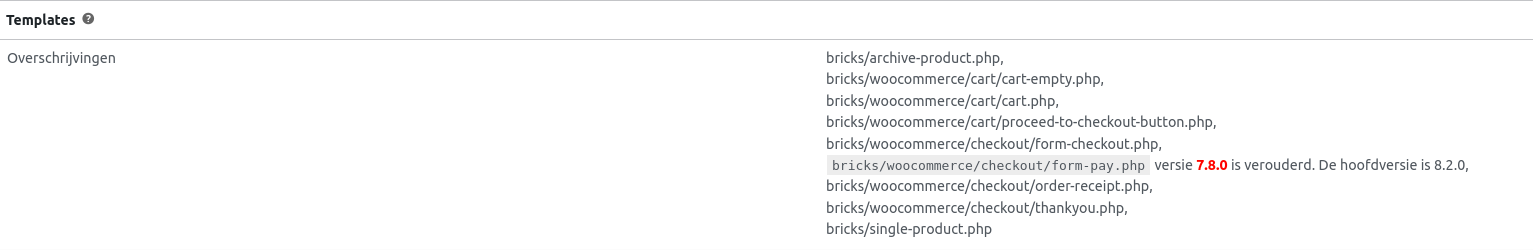 SOLVED: WooCommerce Release 8.1.0 - Cart Template Mismatch - Bugs - Bricks Community Forum