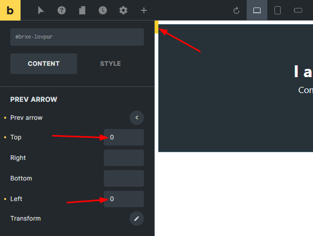 SOLVED: Position bug in slider and nestable slider - Bugs - Bricks ... SOLVED: Position bug in slider and nestable slider - Bugs - Bricks ...