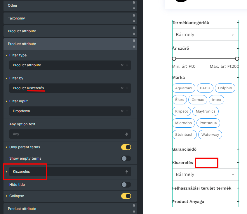NO BUG: Product filter title issue - Bugs - Bricks Community Forum