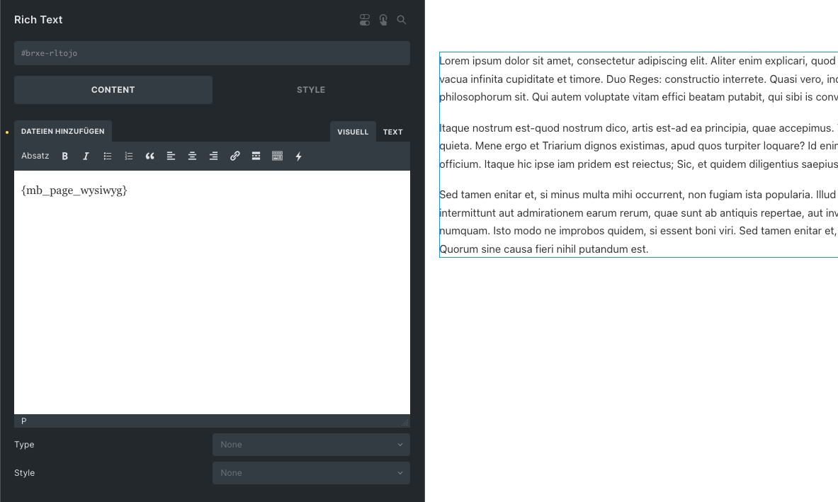 NO BUG: Paragraph breaks not showing in rich text editor - Bugs - Bricks Community Forum