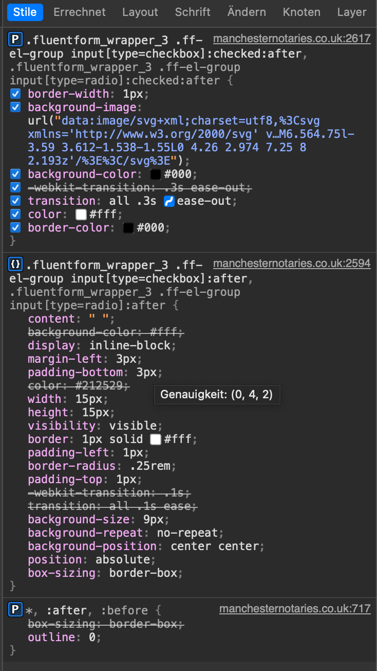 NO BUG: Fluent form checkbox is not showing properly on Safari - Bugs - Bricks Community Forum