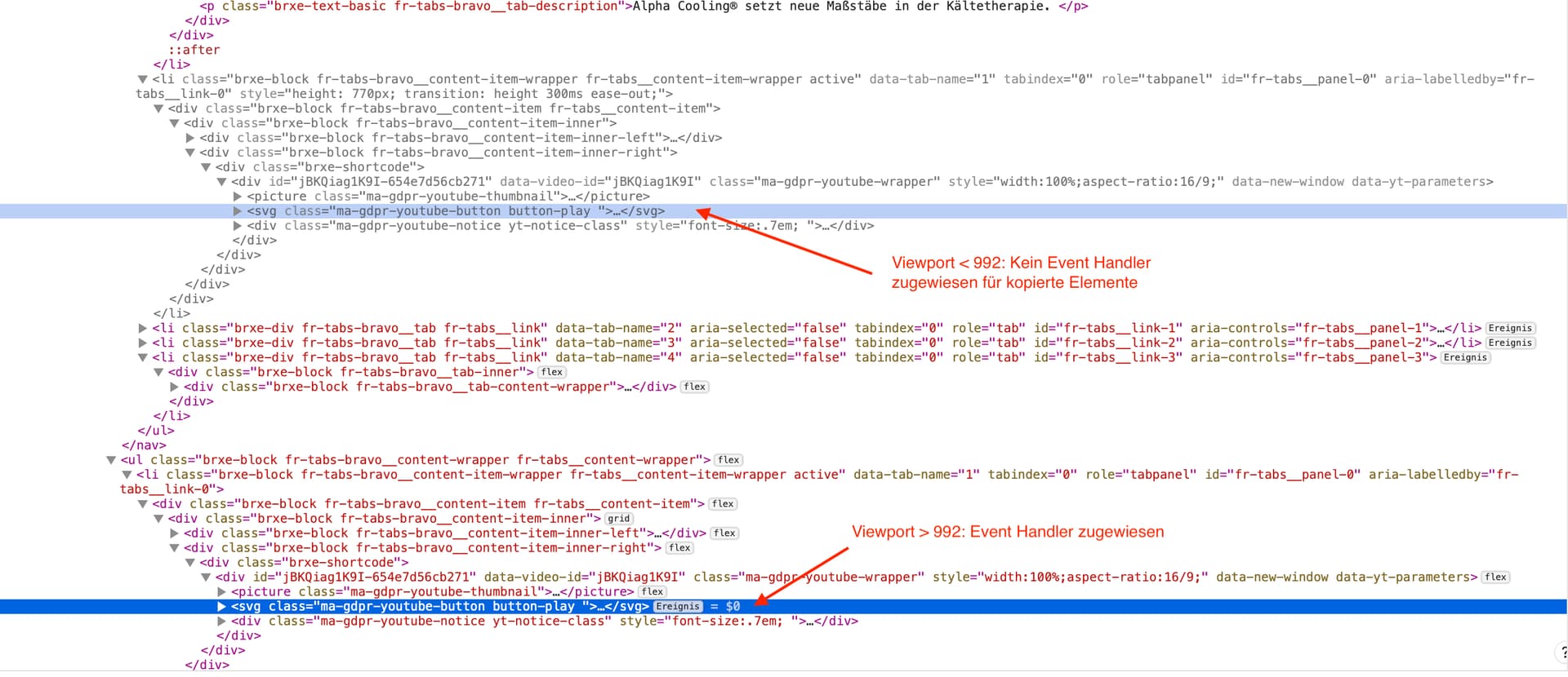 Bricks duplicate elements in Accordion/Tabs at a lower resolution - How To - Bricks Community Forum
