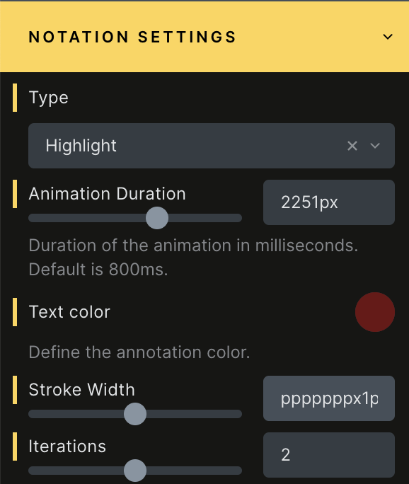 SOLVED: Notation settings - Duration show px not ms AND backspace in any setting - Bugs - Bricks ...