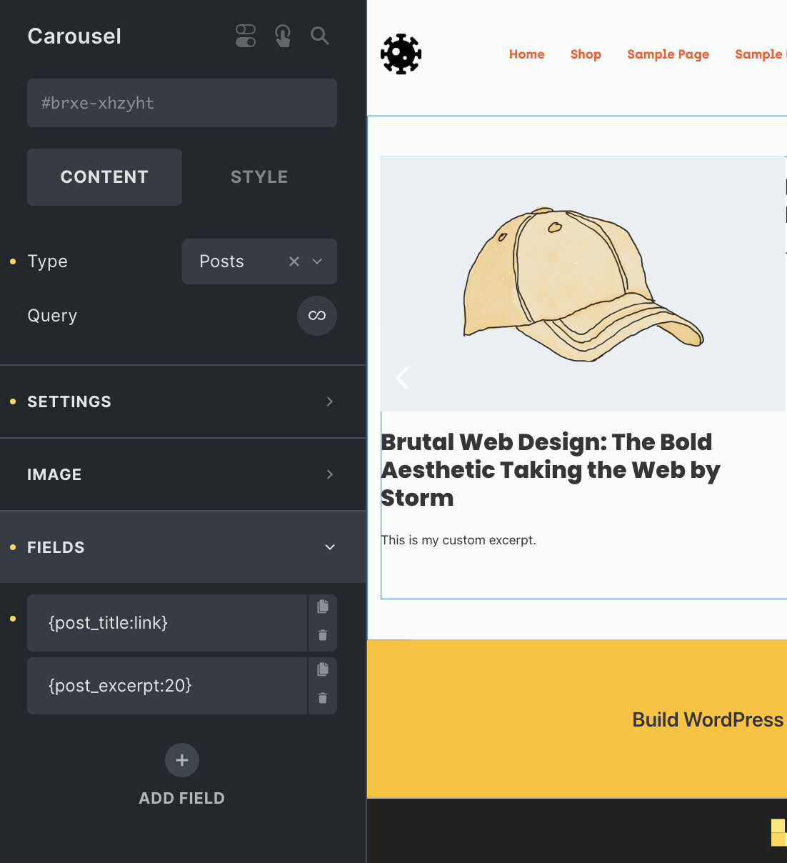 NO BUG: Nested Slider Custom Type not working - Bugs - Bricks Community Forum