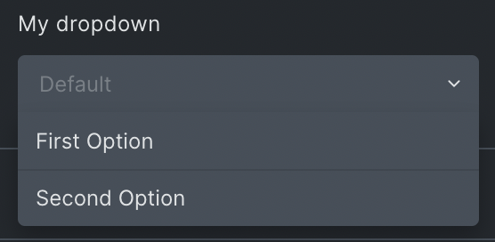 SOLVED: Dropdown field error - Bugs - Bricks Community Forum