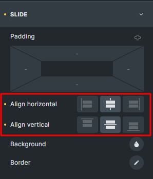NO BUG: Nestable slider: content alignment - Bugs - Bricks Community Forum