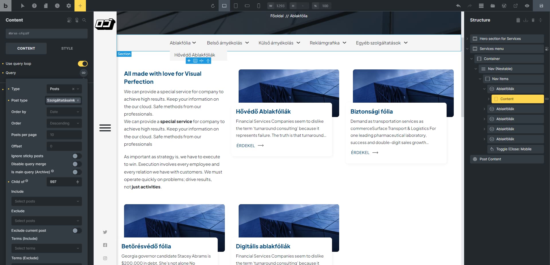 NO BUG: Query loop not working in nestable menu > dropdown - Bugs - Bricks Community Forum