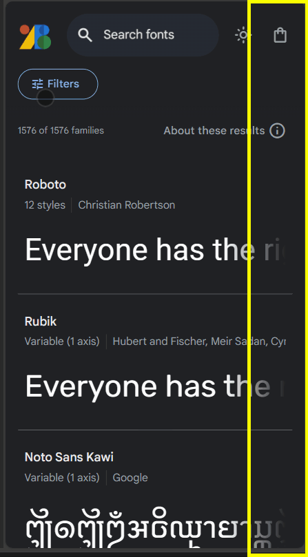Offcanvas like (google fonts) - How To - Bricks Community Forum