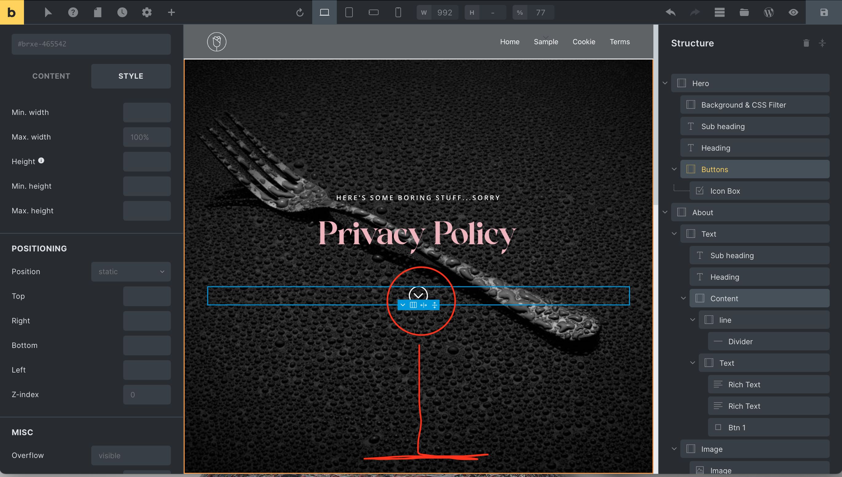 How To Align Button To Bottom Of Section How To Bricks Community Forum