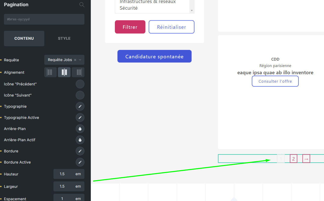 Solved Pagination Element Numbers Width And Height Are Wrong On 5403