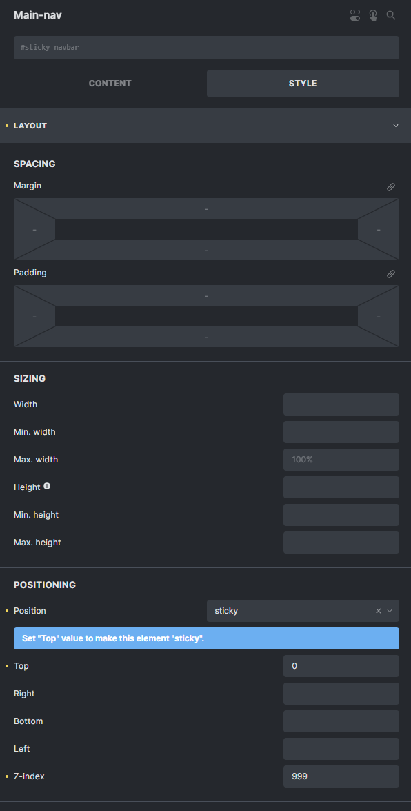 Sticky navbar (NO HEADER!) change color with javascript, not working ... Sticky navbar (NO HEADER!) change color with javascript, not working ...