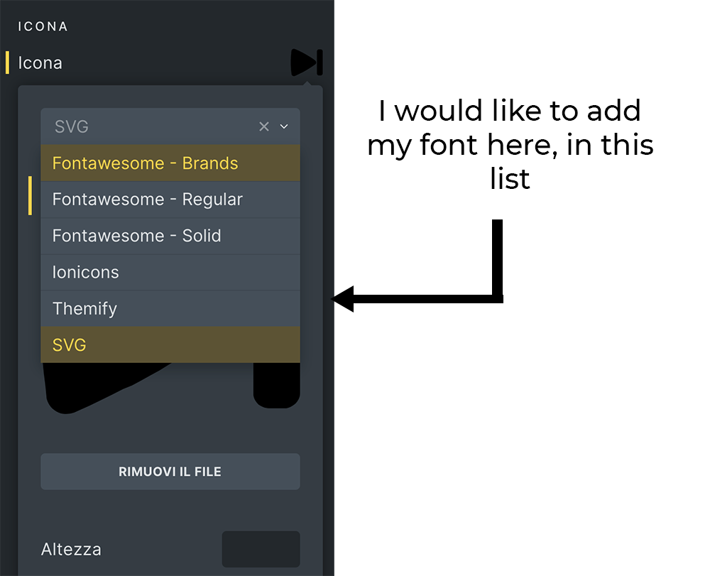 Add custom font to icon library select - How To - Bricks Community Forum Add custom font to icon library select - How To - Bricks Community Forum