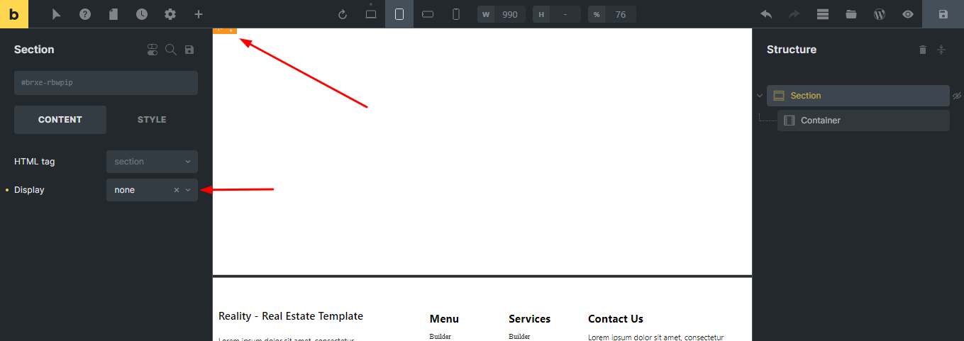 Solved Simple Bug In Hidden Layouts Bugs Bricks Community Forum 
