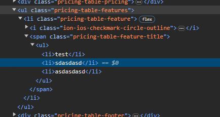 Pricing Table Features List (php_function) - Bricks Community Forum