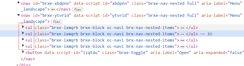 No Bug Query Loop For Nested Menu Bugs Bricks Community Forum