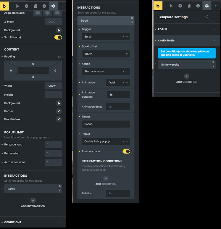WAIT: Animation in the popup does not work - Bugs - Bricks Community Forum