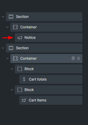 NO BUG: Simple bug in woocommerce notice > cart page - Bugs - Bricks Community Forum