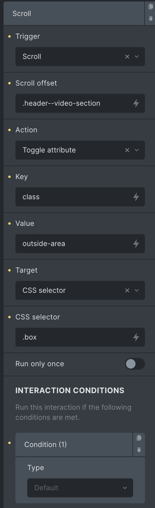 Interactions - Scroll Offset? - How To - Bricks Community Forum Interactions - Scroll Offset? - How To - Bricks Community Forum