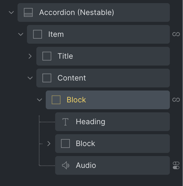 SOLVED: Nestable Accordion Collapses First Dynamic Content Only - #2 by timmse - Bugs - Bricks ...