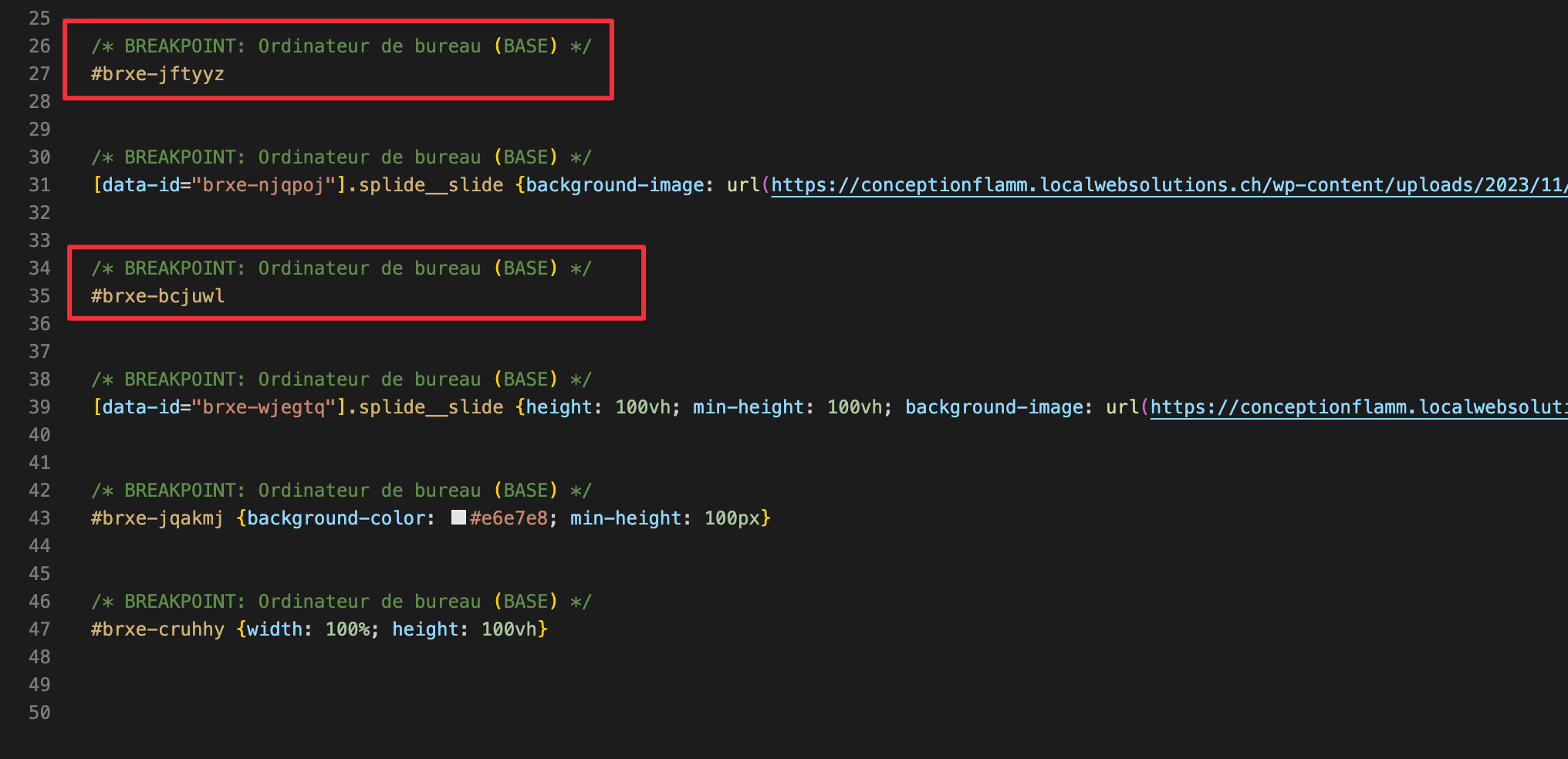 NO BUG: Nestable slider: background image doesn't show on front end - Bugs - Bricks Community Forum