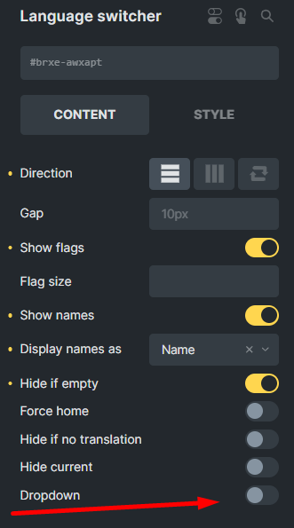 NO BUG: Polylang flags are missing in dropdown mode - Bugs - Bricks Community Forum