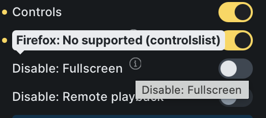 SOLVED: Typo/Grammar issue when hovering over info on controls in Video element - Bugs - Bricks ...