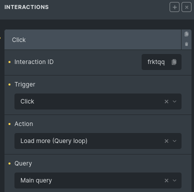 SOLVED: Query Loop with Load More via Interactions - Bugs - Bricks Community Forum