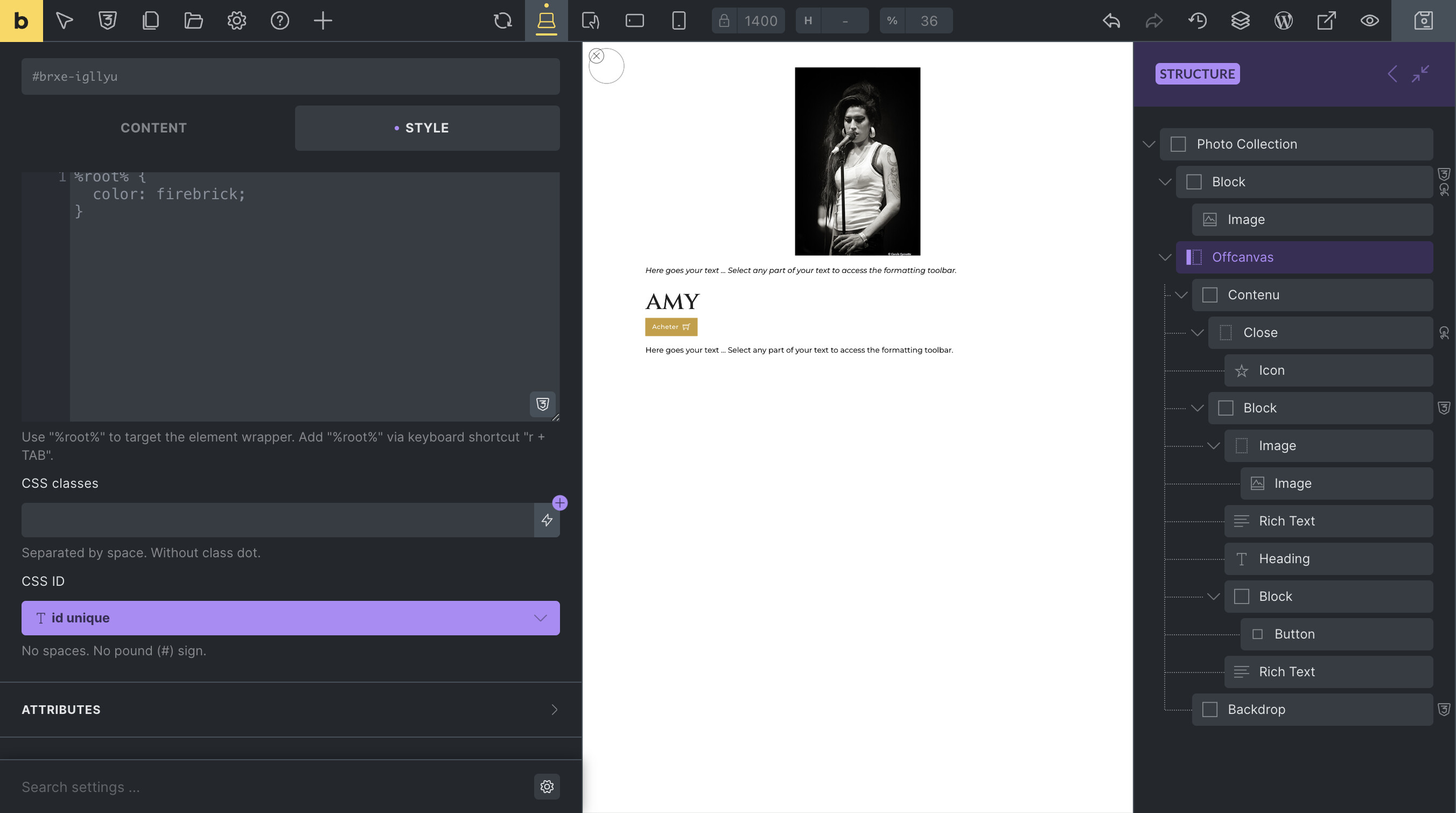 DUPLICATE: Can not Pass ID in interactions section in a component - Bugs - Bricks Community Forum