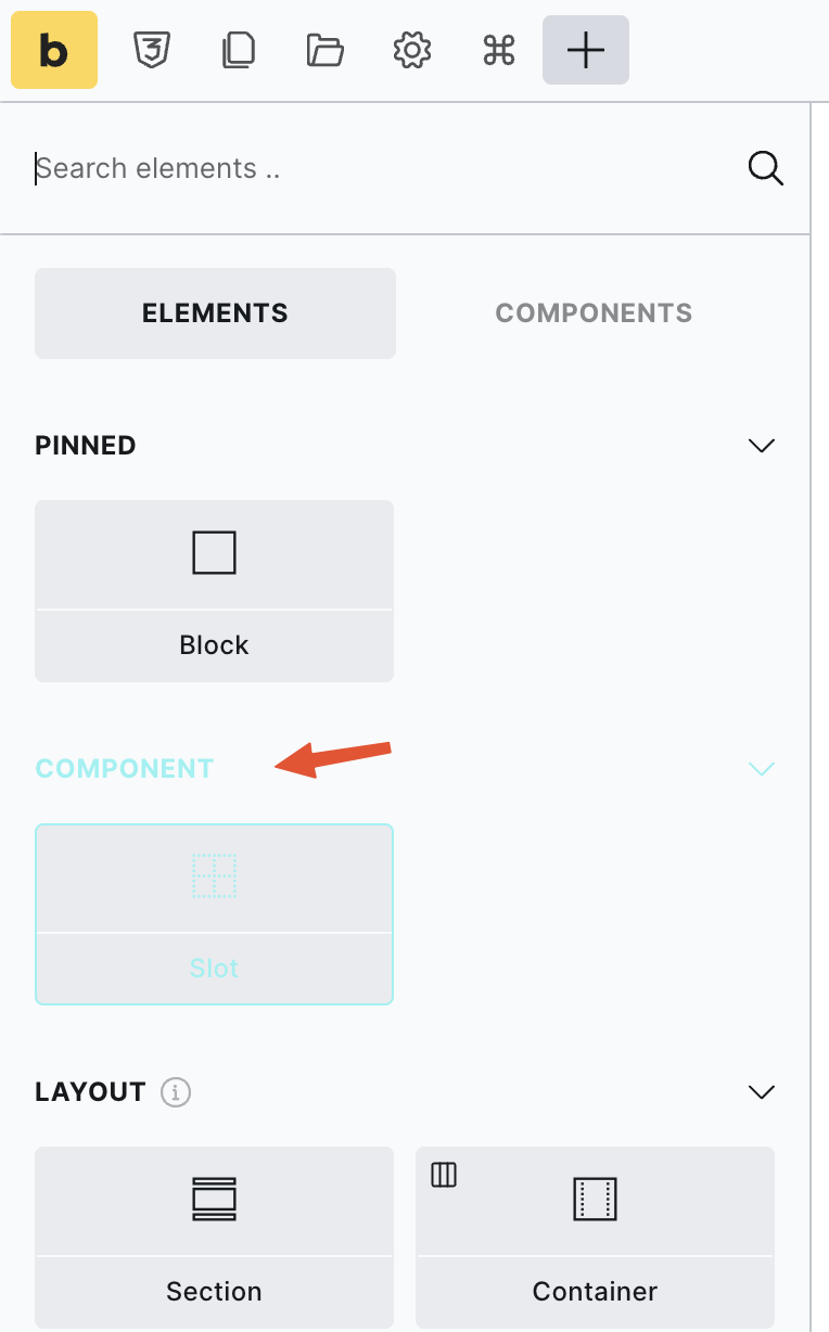 SOLVED: Nestable elements break when added in slots - Bugs - Bricks ...