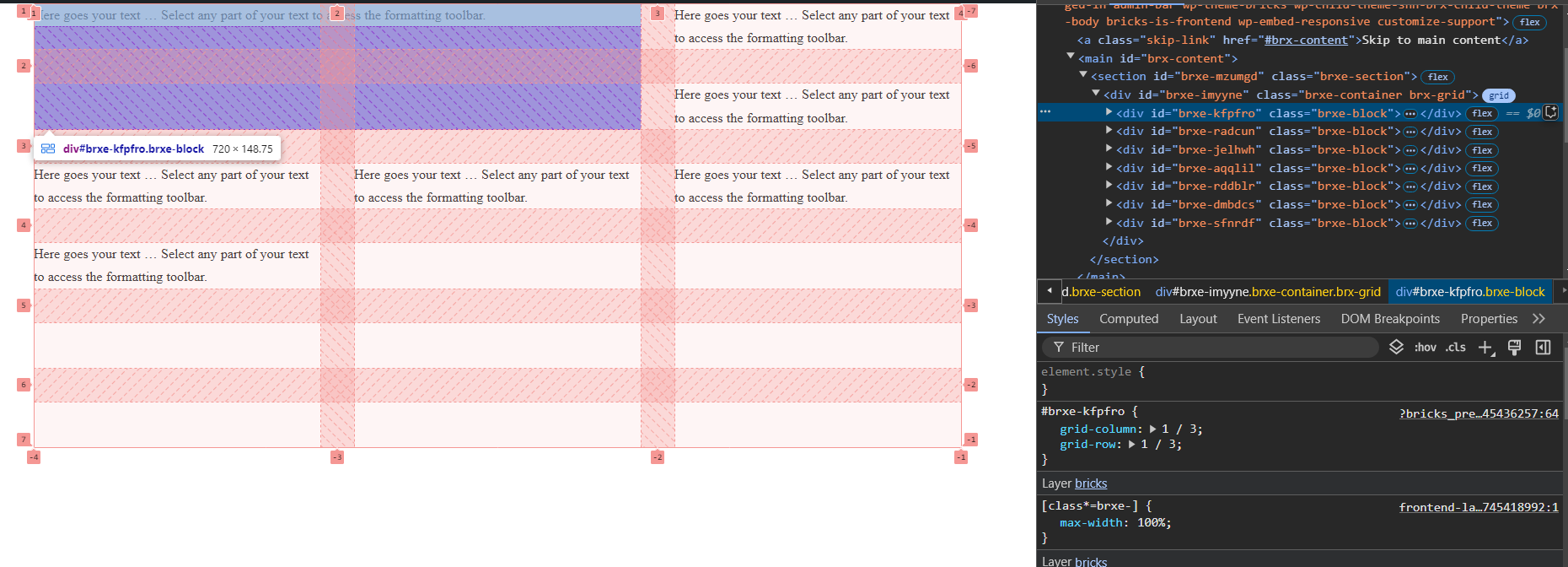 NO BUG: Grid feature not working as expected - 2.0-alpha - Bugs - Bricks Community Forum