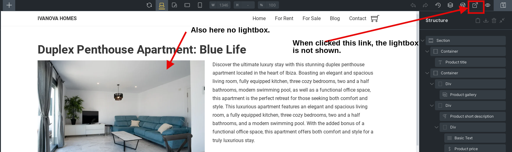 WAIT: Lightbox is not working for logged in users - Bugs - Bricks Community Forum