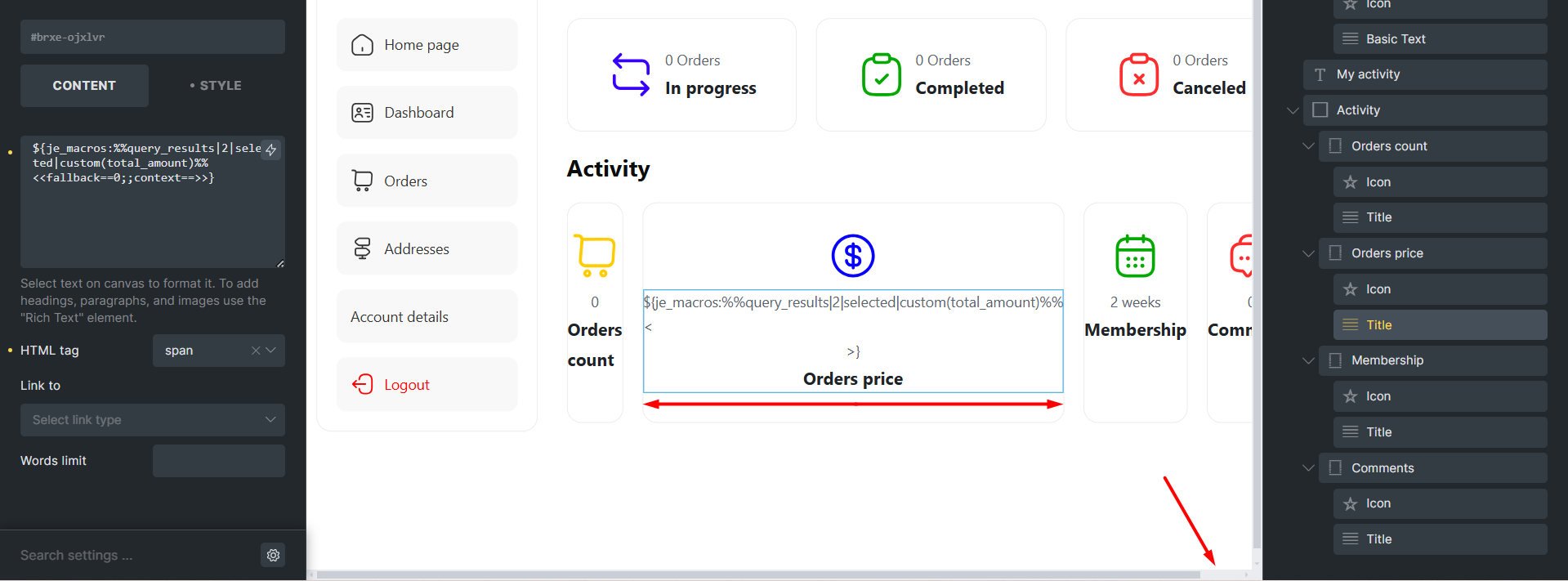 On issue in "Render dynamic data text on canvas" - Feature Requests / Improvements - Bricks ...