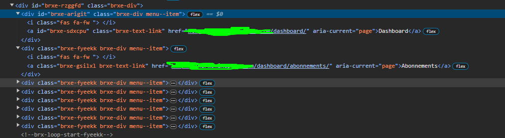 Aria-current on subpages - Bugs - Bricks Community Forum