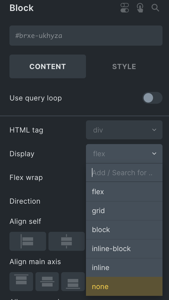Elements Tree In Structure Panel Show Hide Feature Requests Improvements Bricks