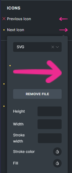 No Bug Svg Pagination Arrow Rotation Issue Bugs Bricks Community Forum