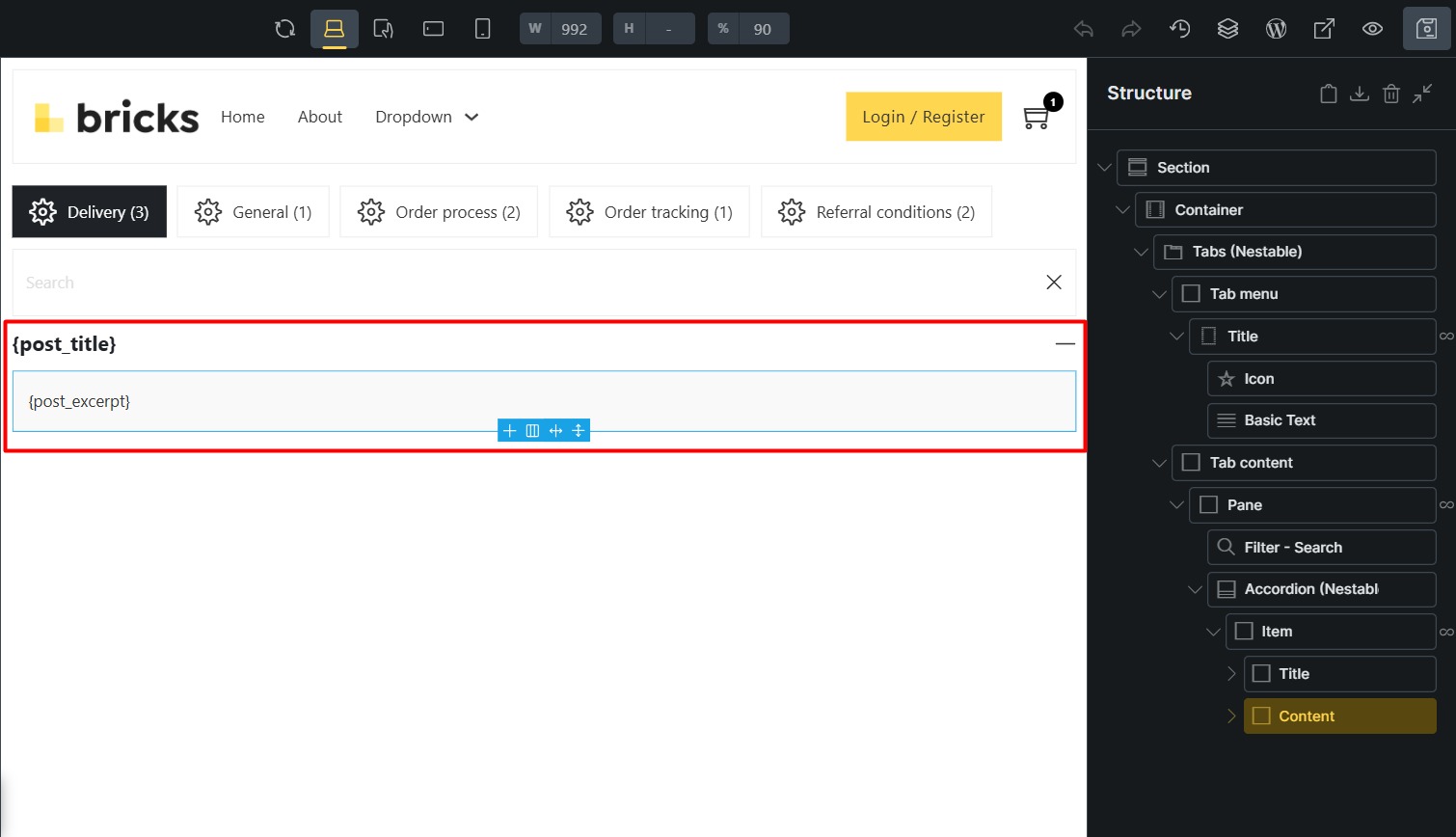 SOLVED: Tabs: Nested query loop doesn't show results on canvas - Bugs - Bricks Community Forum