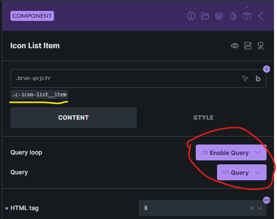 Loop icon missing for inner container in component - Feature Requests ...