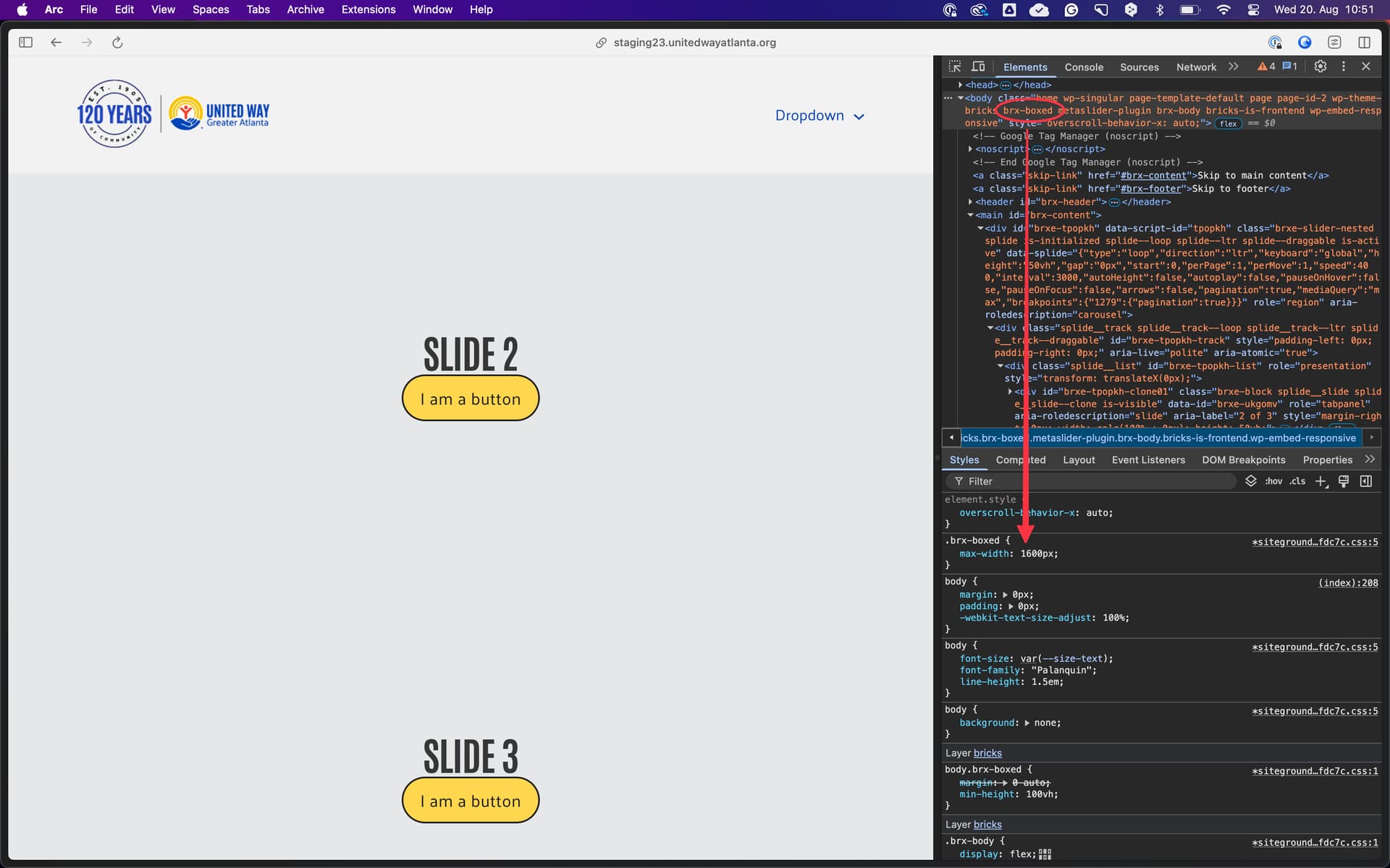 SOLVED: Site Layout > Boxed Broken - Bugs - Bricks Community Forum
