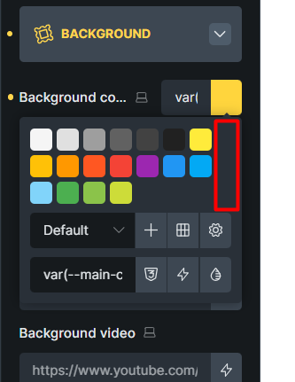 IMPLEMENTED: Problematic color palette + empty space in grid mode (Bricks 2.2) - Feature ...